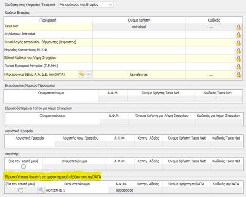 Αναλυτικές οδηγίες διαχείρισης κυκλώματος myDATA - Epsilon Net Λογιστική